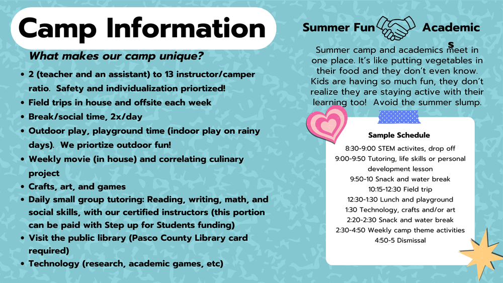 2025 Life Skills in Action Summer Camps - Family-Friendly Tampa Bay